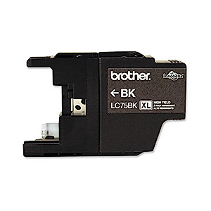 Brother LC75 Ink Cartridge Black 1 pack in Retail packaging