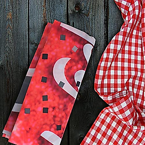 Red and Silver Happy 60th Birthday Backdrop Banner Decorations for Women Men 60 Years Old Bday Background Photography Party Decor Sign Supplies