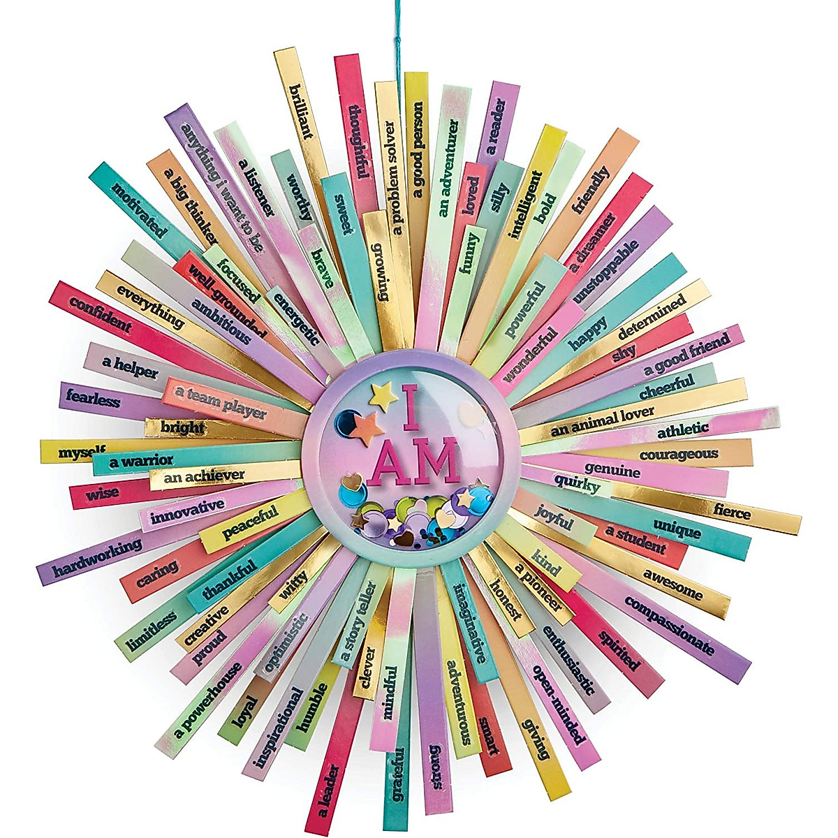 Craft-tastic – Empower Flower – DIY Arts & Crafts Kit – Creative & Fun Project to Encourage Self-Expression, Build Self-Esteem & Create Confidence in Kids, Tween & Teens