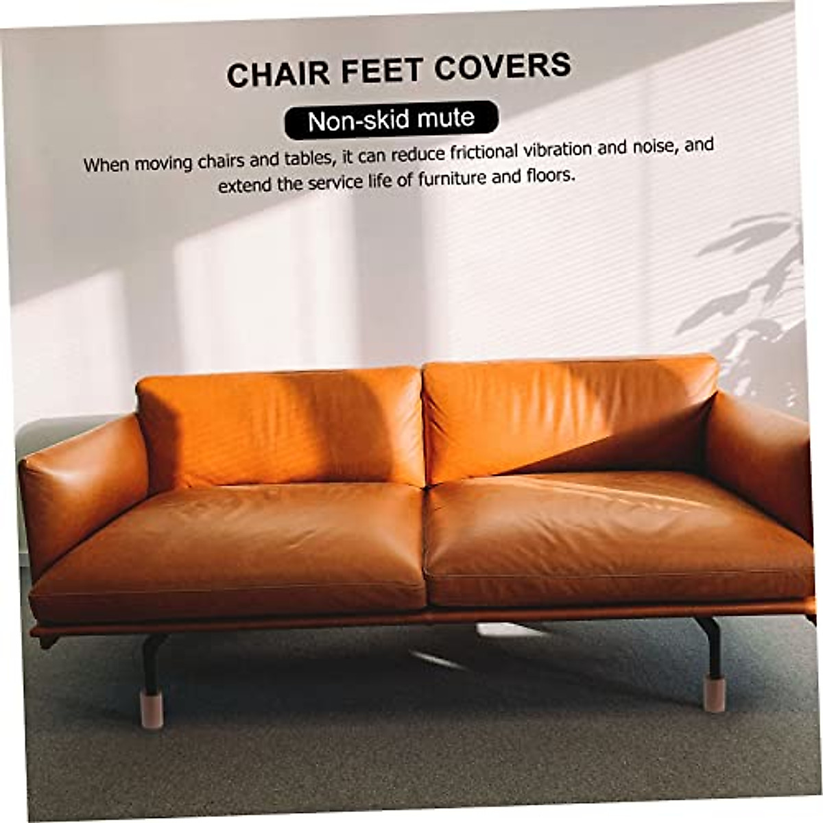 GRIRIW 2pcs Thickened Table Mat Circle Chair Desk Riser Desk Protector Adjustable Furniture Legs Chair Leg Risers Bed Riser Chair Feet Protectors Desk Leg Protective Cover Chair Feet Caps