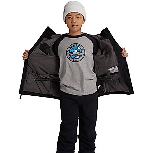 Burton Boys Dugout Jacket, True Black New, Medium