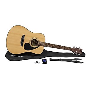Yamaha GigMaker Standard Acoustic Guitar w/ Gig Bag, Tuner, Strap and Picks - Natural