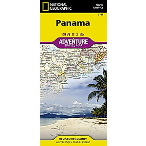 Panama Map (National Geographic Adventure Map, 3101)