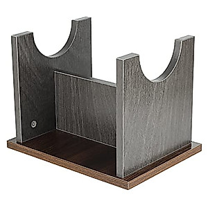 Ouya Wooden Step Stools for Kids and Adults Capacity 500Lbs Kitchen Bathroom Footstool Utility One Step Stool with Black Oak OYHX OYHX