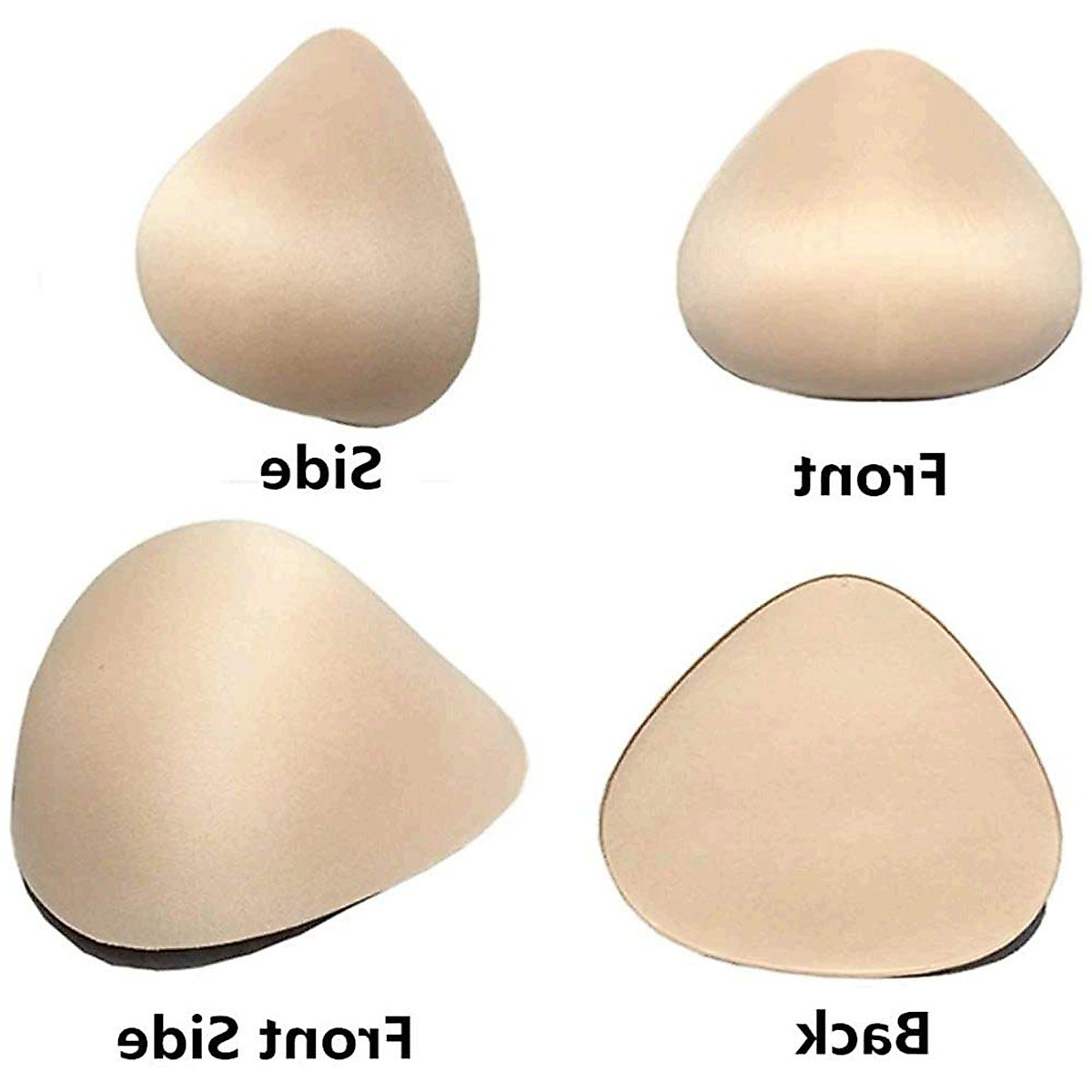 Ninery Ave 1 Pair Cotton Breast Forms Light Ventilation Sponge Boobs for Women Mastectomy Breast Cancer Support