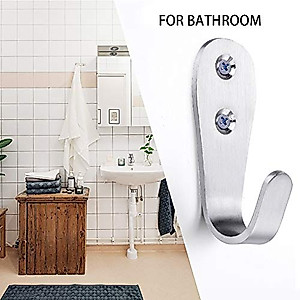 MANMILAI Wall Hooks Heavy Duty Mounted Standard Coat Hooks for Wall Hooks for Hanging Shelf with Hooks