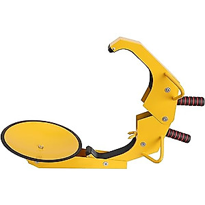 Mophorn 2pcs Heavy-Duty Trailer Wheel Clamp Locks - Adjustable Anti-Theft Tire Locks for Trailers, Cars, Trucks, SUVs