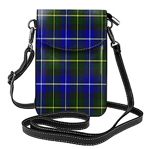 Small Crossbody Scottish Clan Macneil Of Barra Tartan Crossbody Purse Bag Fashion Cell Purse Wallet For Women/Girls Gift