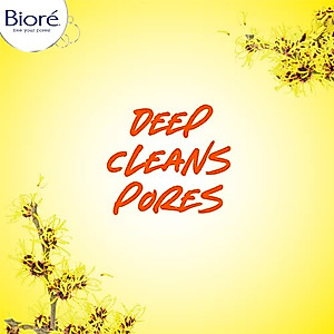 Bioré Witch Hazel Pore Clarifying Acne Face Wash, Exfoliating Facial Cleanser, 2% Salicylic Acid Acne Treatment for Acne Prone, Oily Skin, 6.77 Ounce