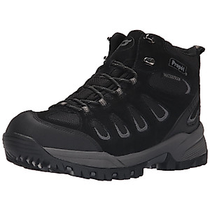 Propét Men'sRidge Walker Hiking Boot, Black, 13 XX-Wide US