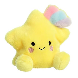 Aurora® Adorable Palm Pals™ Pisces Star™ Stuffed Animal - Pocket-Sized Play - Collectable Fun - Yellow 5 Inches