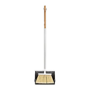 Full Circle Tag Team Easy-Empty Broom and Dustpan Sweep Set