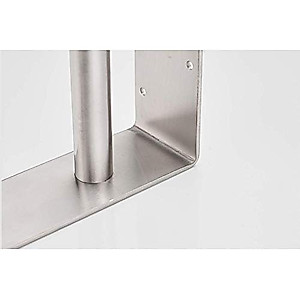 AFLHYJK Metal Wall Mount Towel Rack Holder and Organizer with Storage Shelf for Bathroom Organizing of Washcloths, Hand/Face or Bath Towels