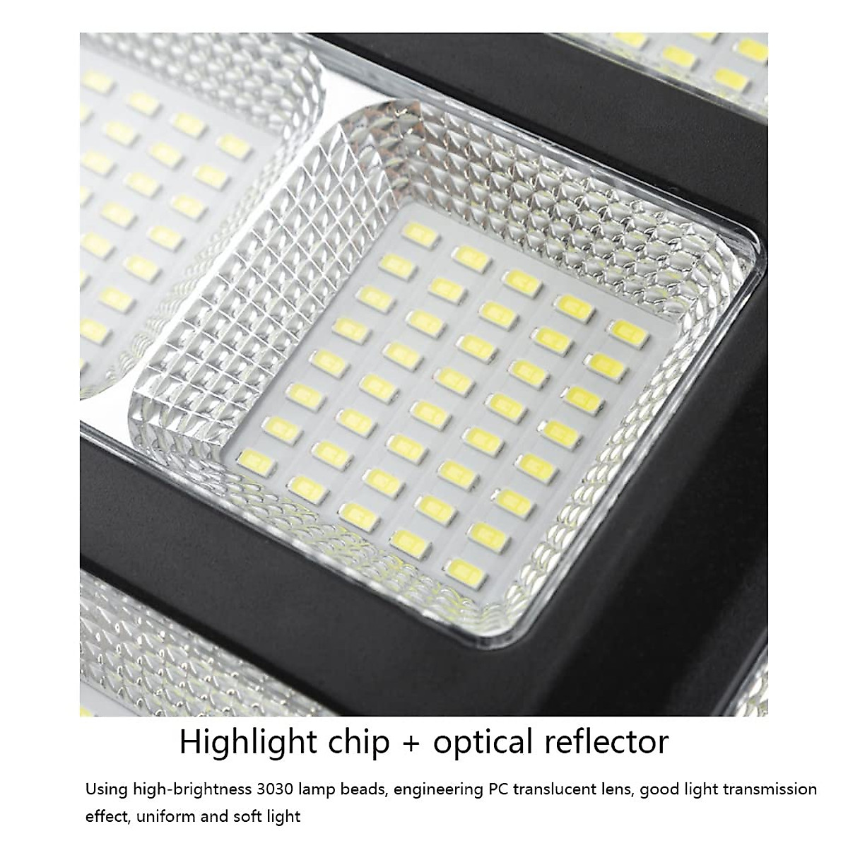 DOOR 1000W Solar Street Lights Outdoor lamp,Dusk to Dawn Solar LED Light, Dusk to Dawn with Radar Sensor, for Parking Lot/Stadium/Yard/Garage/Garden