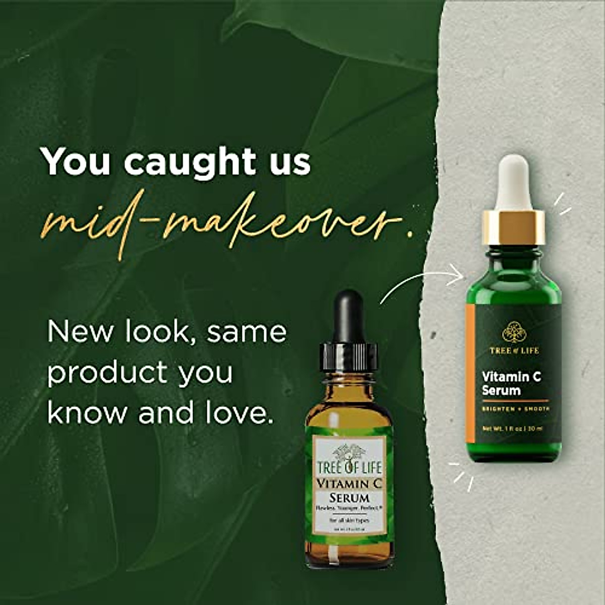 Tree of Life Vitamin C Serum, Retinol Serum and Hyaluronic Acid Serum for Brightening, Firming, and Hydrating for Face; Total Skin Reset Day & Night, 3 Count x 1 Fl Oz