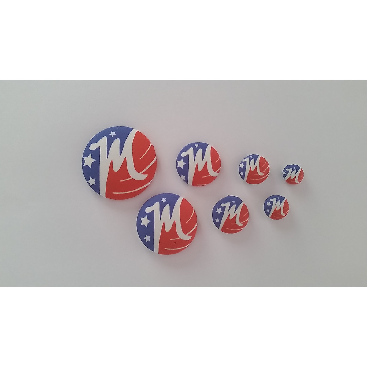 100 Buttons to Cover - Made in USA - Self Cover Buttons with flat backs - size 45 with Tool