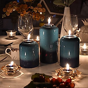 Zest Candle Black (50pcs) Tealight Candles, 50 Count