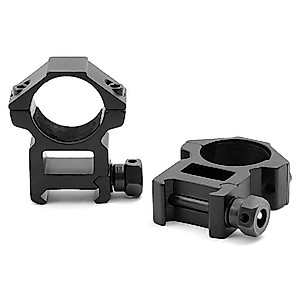 TMS 1inch 1" See Thru Weaver Tall High Scope Rings 7/8" TH