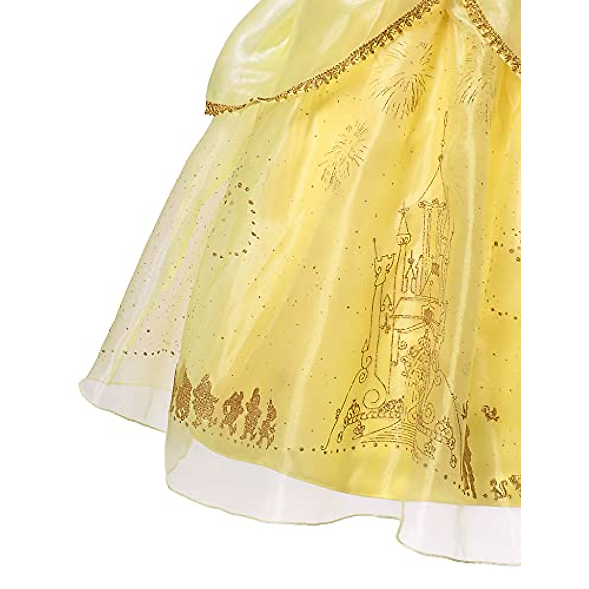 Romy's Collection Girls Princess Costume Cosplay Dress Up for Toddler Girls (5-6, Snow Blue)