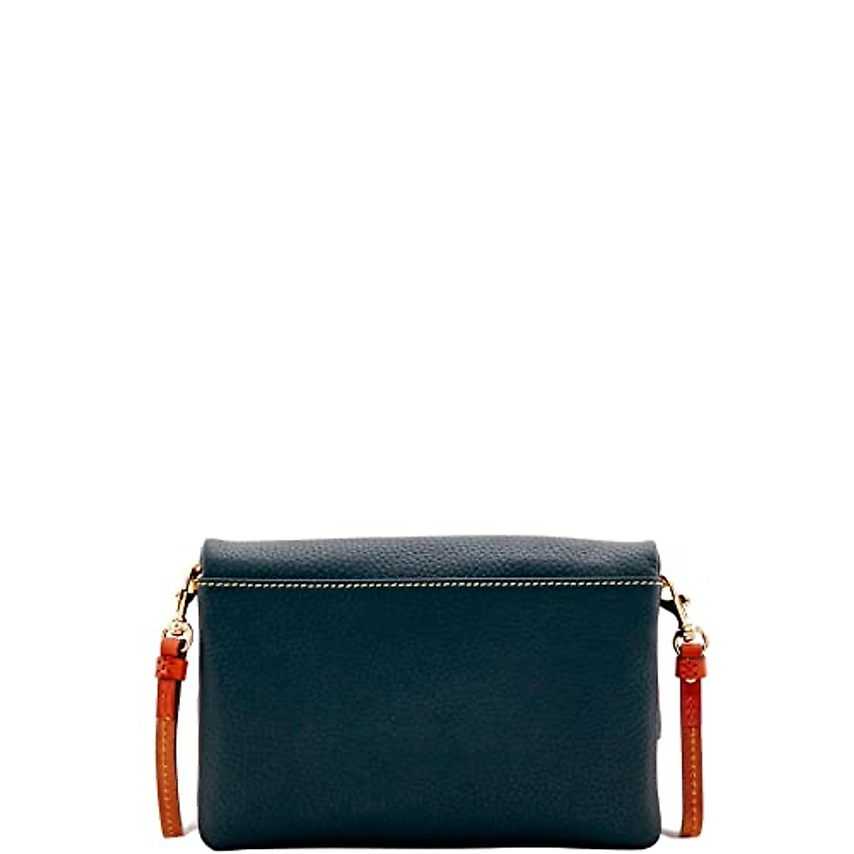 Dooney & Bourke Pebble Grain Foldover Zip Crossbody Shoulder Bag