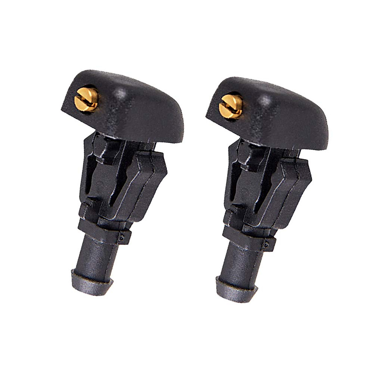 Front Windshield Washer Nozzles for 2004-2013 Ford F150 - Replaces # 3W7Z17603AA Spray Jet Kit (pack of 2) A7866F
