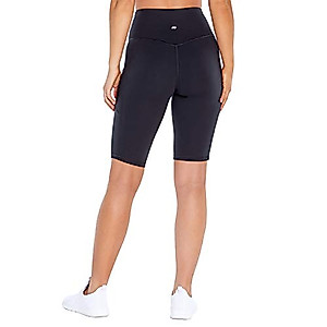 Marika Women's Standard Olivia High Rise Tummy Control Bermuda Short, Black, X-Large