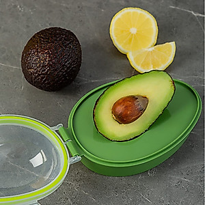 Avocado Saver Holder, Avocado Saver Keeper, Avocado Container Storage Box Reusable Food Crisper Fruit Keeper for Refrigerator, Keep Your Avocados Fresh