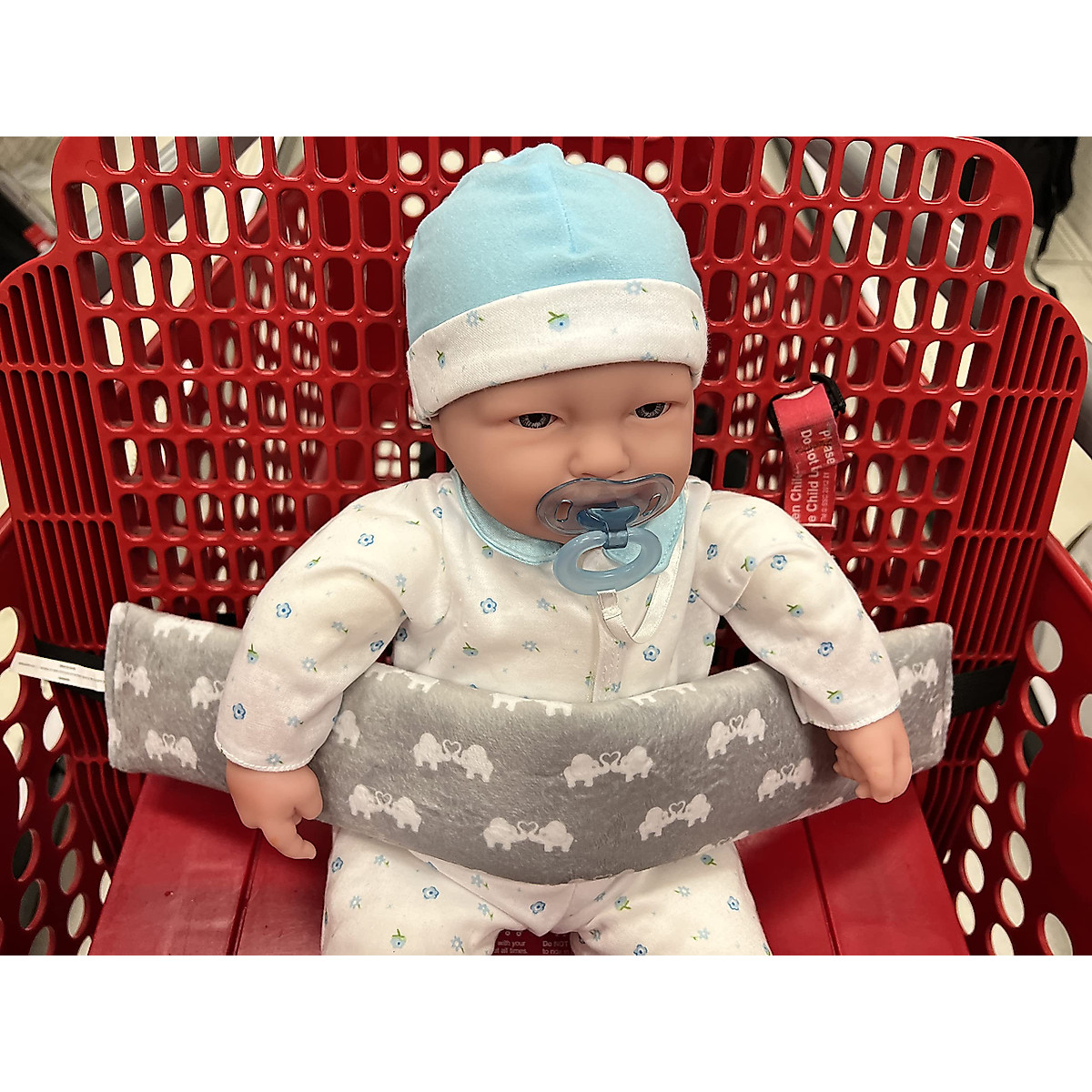 Multifunctional Highchair Strap for Infants&Toddler Grocery Cart Straps Baby high Chair Harness(Elephants Love)