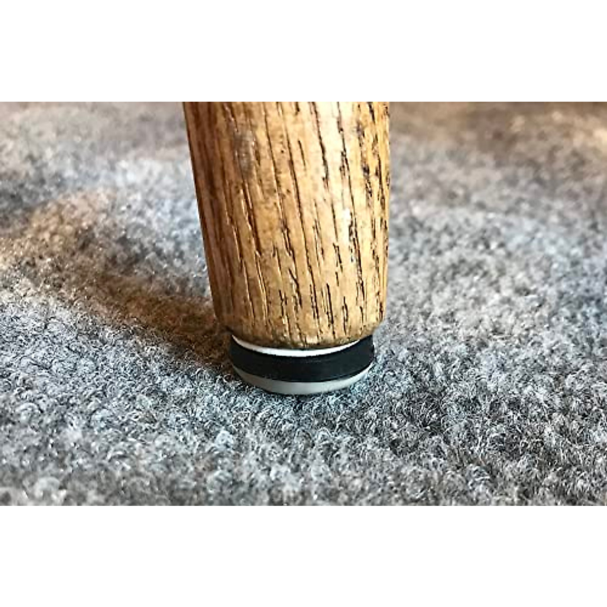 Shepherd Hardware 9471 1-Inch and 1-1/2-Inch Round, Adhesive Slide Glide Furniture Sliders, 20-Count,Tan