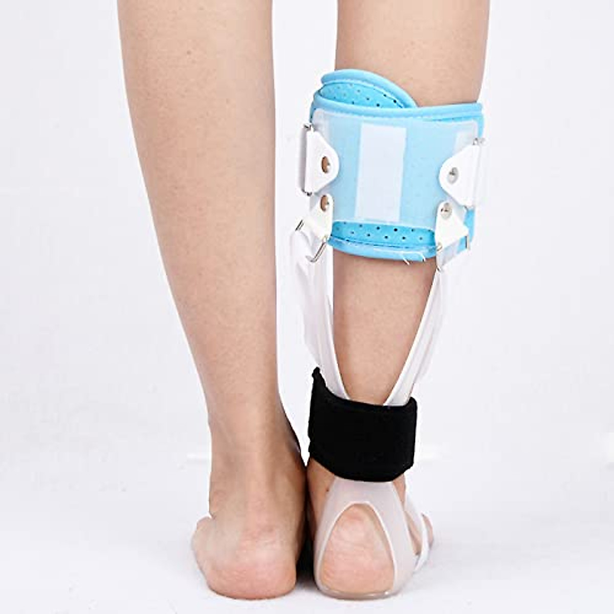 CUSMA Ankle Foot Drop Brace Orthosis Splint - Foot Brace for Dorsiflexion Movement & Improved Walking Gaitfor in Day & Night,Left,L