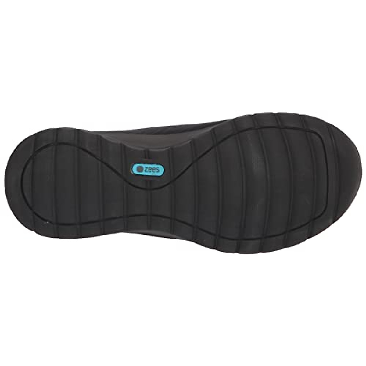 BZees Womens Get Movin' Ballet Flat Black Zebra Print 9.5 M