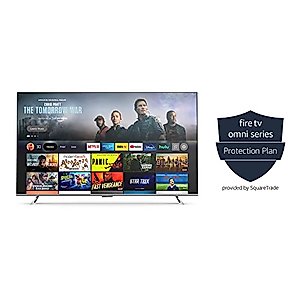 Amazon Fire TV 75" Omni Series 4K UHD smart TV with Dolby Vision, hands-free with Alexa + 4-Year Protection Plan