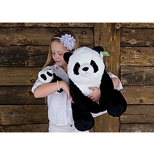 Mother and Baby Panda Plush Set | Super Soft Panda Stuffed Animal | Cute Plushies for Kids Bedroom | 18-in Stuffed Animals for Girls & Boys | Panda Bear Stuffed Animal Toys by Exceptional Home