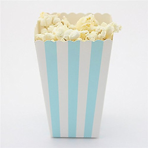 NUIBY 36 Pcs Popcorn Boxes Treat Boxes Movie Popcorn Paper bags for Dessert Tables & Wedding Favors