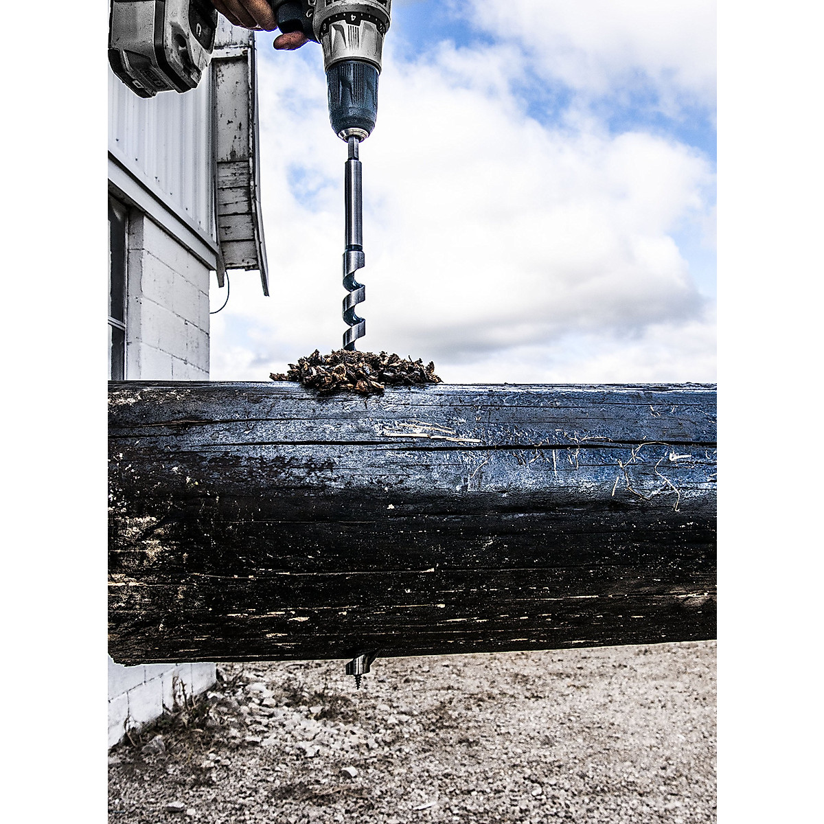 Century Drill & Tool 38432 Ship Auger Bit, 4" x 1/2"