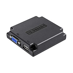 UPtyma VGA to DisplayPort Adapter - Converts Analog VGA Input to DisplayPort Output - Supports Resolutions up to 1920x1080 (60Hz)