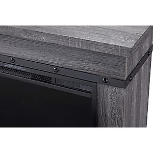 Dimplex Morgan Electric Fireplace Mantel (Model: C3P23LJ-2085CO), 5118 BTU, 120 Volt, 1500 Watt, Charcoal Oak