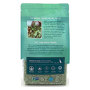 Lotus Foods Organic Jade Pearl Rice, 15 Ounce (packaging may vary)