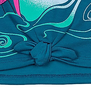 Disney Princess Raya and the Last Dragon Sisu Toddler Girls T-Shirt and French TerryShorts Outfit Set 4T