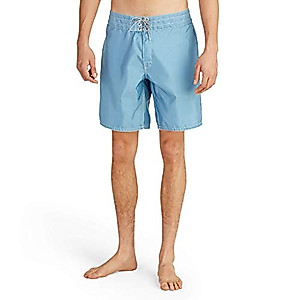 Birdwell Men's 311 Nylon Boardshorts, Medium Length (Federal Blue, 38)