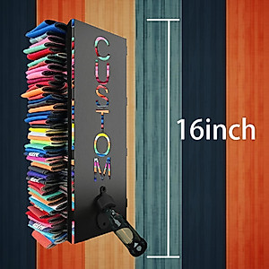 Can Cooler Holder,Beer Bottle and Can Cooler with Beer Opener,Personal Wall Mounted Metal Can Cooler Dispenser, 2 in 1 Custom Bottle Opener with Can Holder for Beer Drinker(16 inch)