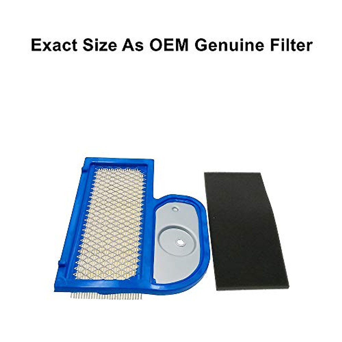 MOWFILL 2 Pack 11013-7002 Air Filter With 11013-7001 Pre Filter Replace for Kawasaki 11013-7006 E7195-11210 John Deere M137556 Cub Cadet 490-200-0004 Fits FH451V FH500V FH531V FH541V FH580V FH680D