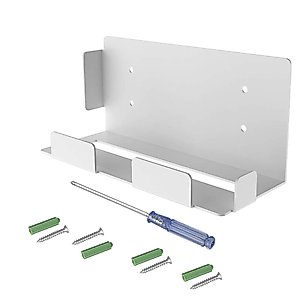 EJGAME Wall Mount Stand Holder Compatible with PS5 Console,Sturdy Storage Bracket Set with Screwdriver and Screws,Wall Display Stable Racks Compatible with Playstation 5 Game Console