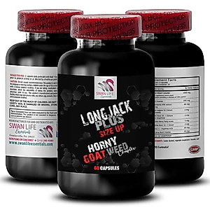 Increase size and length - LONGJACK SIZE UP (MALE ENHANCEMENT FORMULA) - Tongkat ali - tongkat ali for men - tongkat ali for men 400mg - longjack tongkat ali for men - tongat ali - 2 Bottles 120 Cap