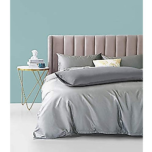 FLXXIE Body Pillow Cover - Super Soft Microfiber 20x54 Body Pillow Case - Envelope Closure, Wrinkle, Stain Resistant Dark Grey Body Pillow Cover, 20x54, Dark Grey