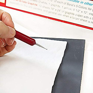 SARAL PAPER SARAL White 12" X12' Wht Transfer Paper, x 12'