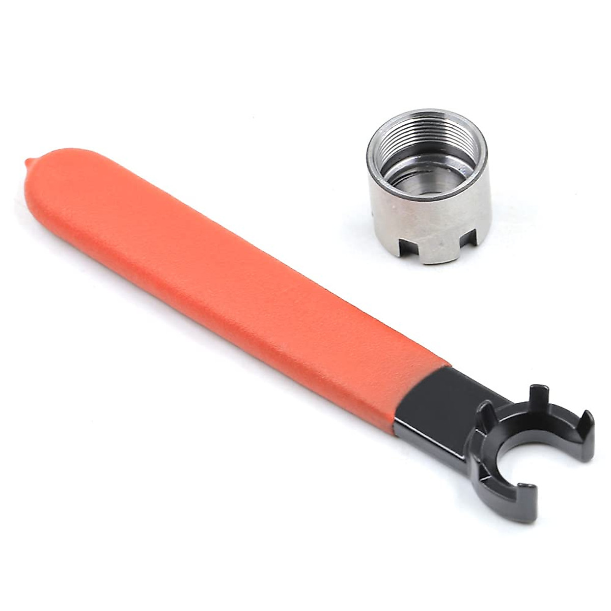 KASCLINO 1/4" Shank Router Bit Collect Extension Chuck Converter Adapter, Convert 1/2-Inch & 1/4-Inch Shank Bits with ER20 Spring Collet, ER20 M Type Wrench Spanner(Size:ER20-1/4)