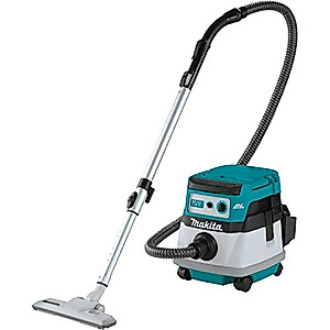 Makita XCV20Z 18V X2 (36V) LXT® Lithium-Ion Brushless Cordless 2.1 Gallon Wet/Dry Dust Extractor/Vacuum, Tool Only