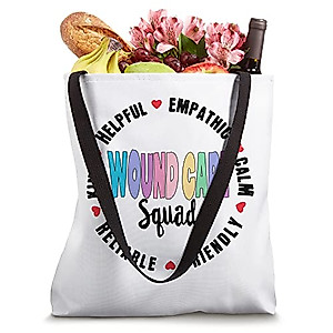 Wound Care Nurse Squad Appreciation Graduation Staff RN Tote Bag