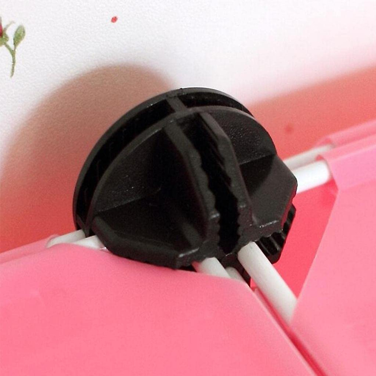 Generic Modular Storage Cube Set, Pack of 10, Black, 3.7cm, Others+black